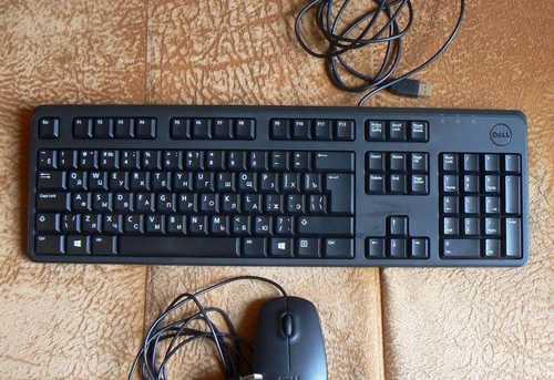 Клавиатура + мышка Dell
