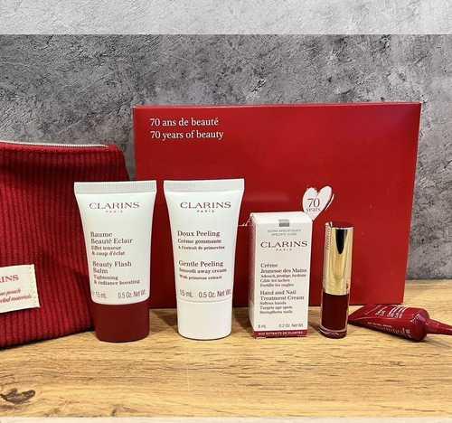 Clarins сет миниатюр