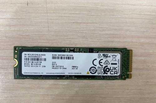 SSD m.2 nvme 512 GB Samsung PM981a