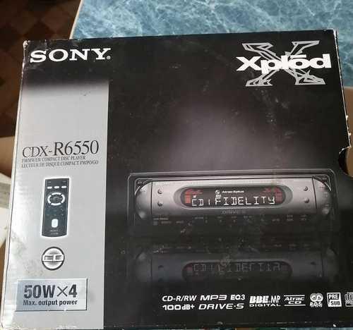 Магнитола sony CDX-R6550