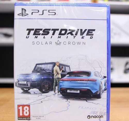 Test Drive Unlimited Solar Crown PS5, рус субтитры