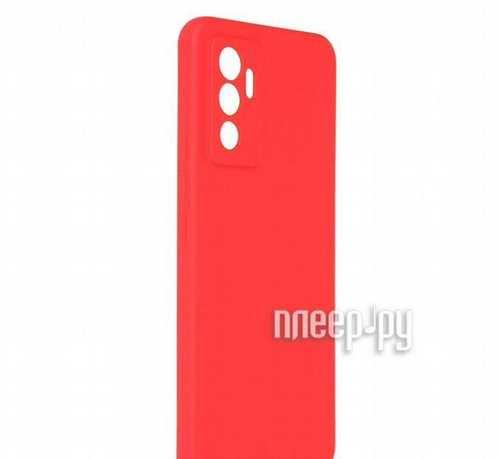 Чехол DF для Vivo V23e Silicone Red vCase-08