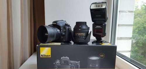 Nikon D600 kit 24-85 + 50/1.8G + SB900