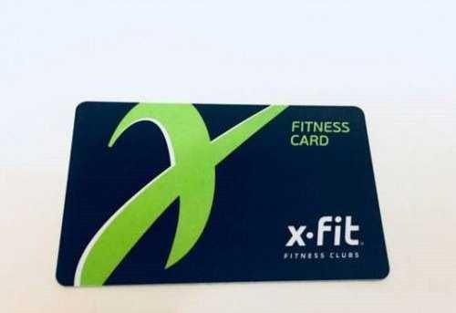 Клубная карта фитнес XFit
