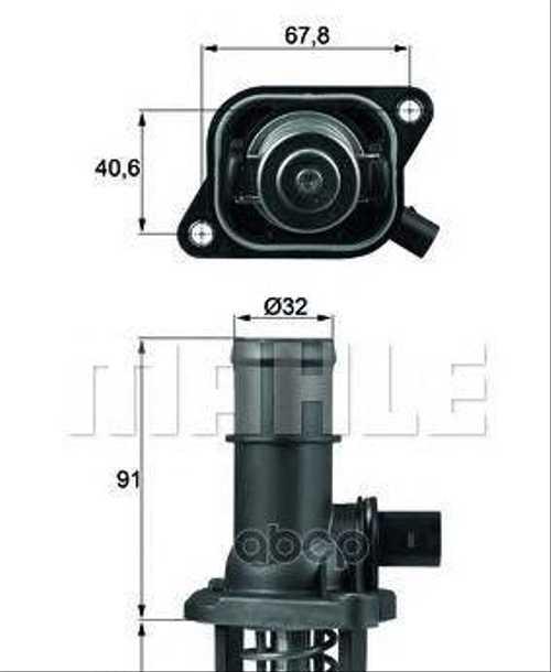 Термостат интегрированный TI16105 Mahle/Knecht