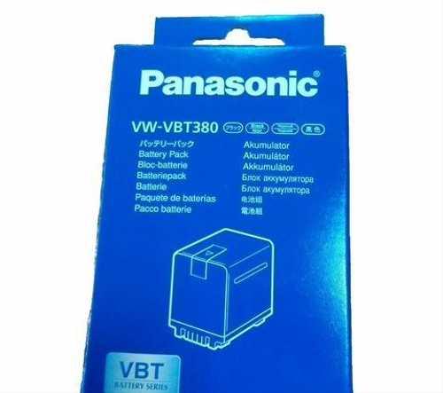 Аккумулятор Panasonic VW-VBT380 и BC-10