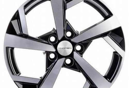 Khomen Wheels KHW1712 R17 Black-FP для Octavia