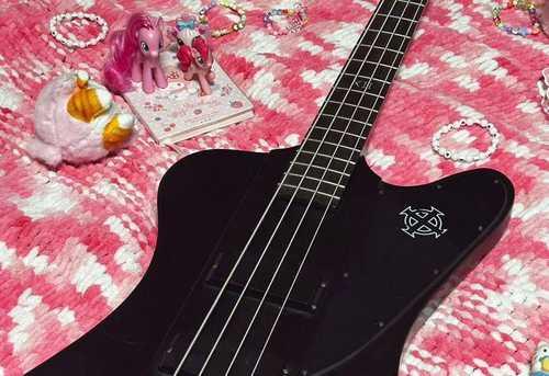 Epiphone Goth Thunderbird IV Bass Pitch Black