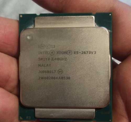 Процессор xeon e5 2673 v3