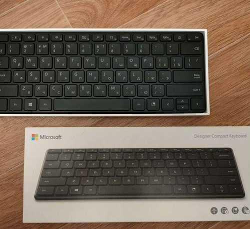 Microsoft Designer Compact клавиатура беспроводная