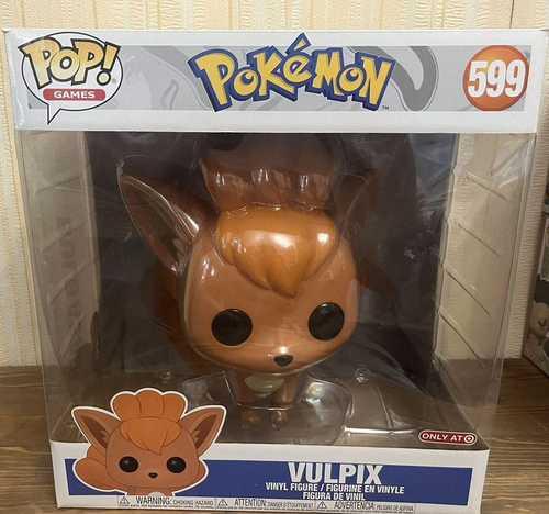 Funko pop pokemon 10 inch vulpix