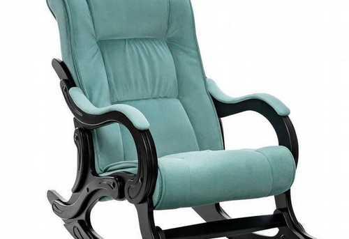 Кресло-качалка модель 77 (Венге / ткань V 43)
