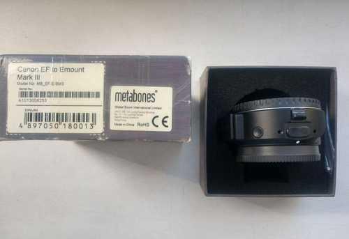 Metabones ef-e iii (canon- sony )