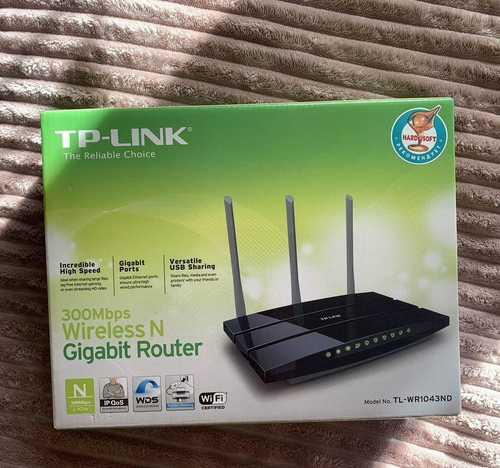 Wi-fi роутер tp-link tl-wr1043nd