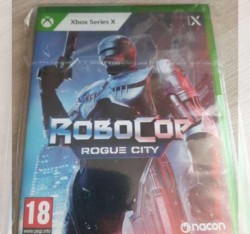 Диск на xbox Robocop Rogue city