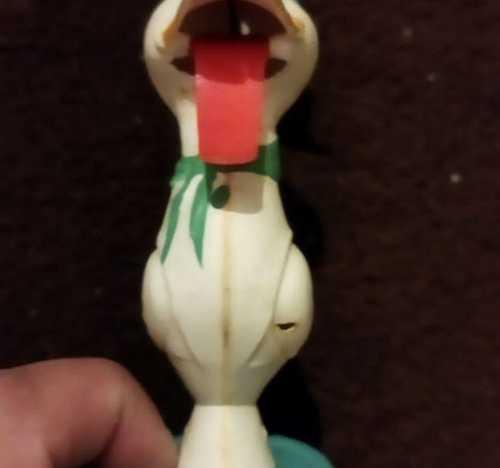 Игрушка гусь в шляпе СССР
