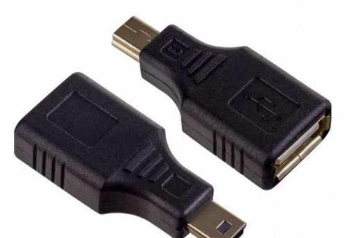 Переходник miniUSB штекер на USB гнездо