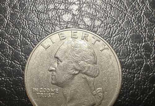 Liberty Quarter Dollar 1993 год