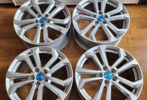 Диски Dezent TA silver R18 5x108 7,5 J ET49 D65,1