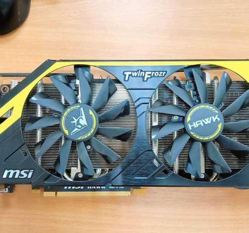 Видеокарта gtx 760 MSI hawk