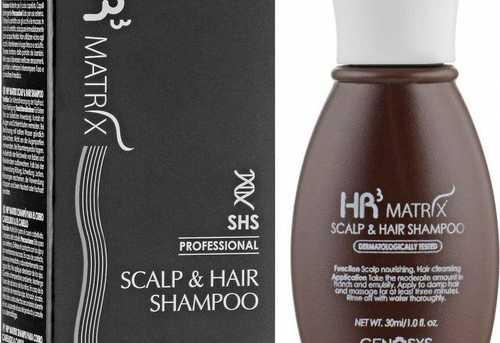 HR3 matrix Scalp & Hair Shampoo Генозис 30 мл Мини