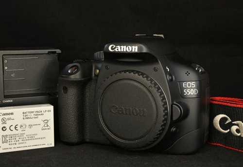 Canon EOS 550D body пробег 3000