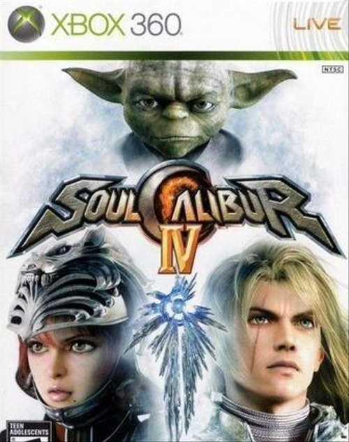Soul Calibur IV (Xbox 360, английская версия)