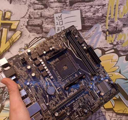 Материнская плата Asus prime a320m k