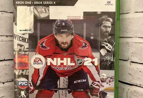 Игра для xbox ONE NHL 21