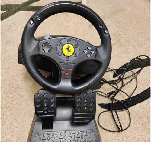 Игровой руль thrustmaster ferrari GT 2 in 1 с пед