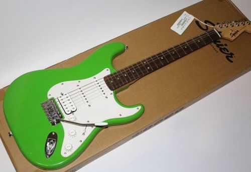 Новая электрогитара Squier Sonic Strat Green