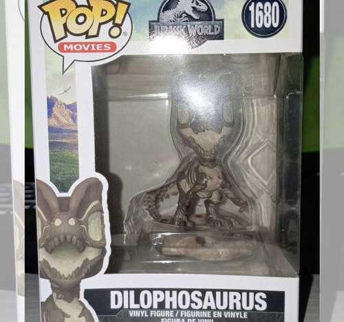 Funko pop Dilophosaurus (skeleton)