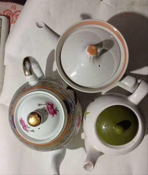 Тарелки, чайники СССР