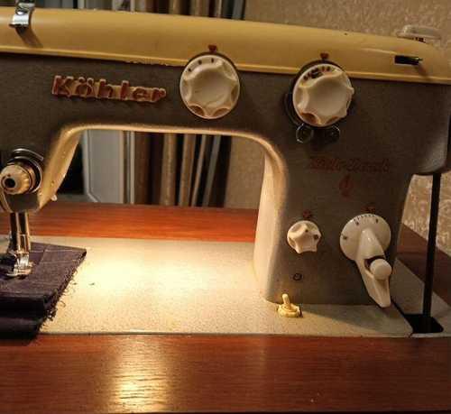 Швейная электрическая машинка Kohler, ножная