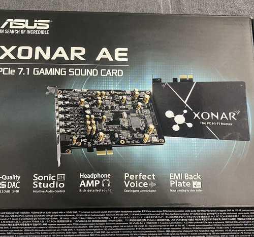 Звуковая карта asus xonar ae 7.1