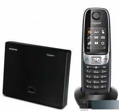 Voip-радиотелефон siemens gigaset C620A IP flex RUS black черный