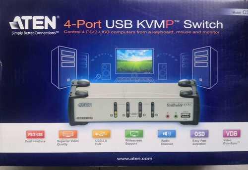 4 портовый переключатель switch Aten cs1734b