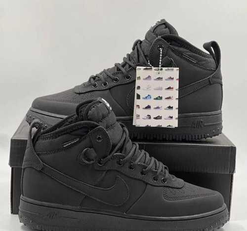 Ботинки Nike Air Force 1 Duckboot (с мехом) (Арт.25814)