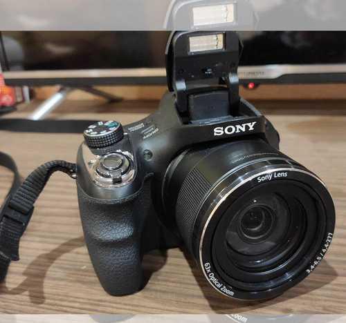 Компактный фотоаппарат sony dsc-h400 зум 63х