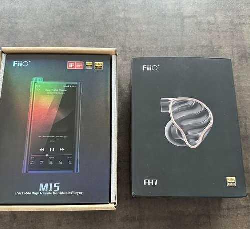 FiiO m15 Player + FiiO FH7 Headphones / Hi-Fi