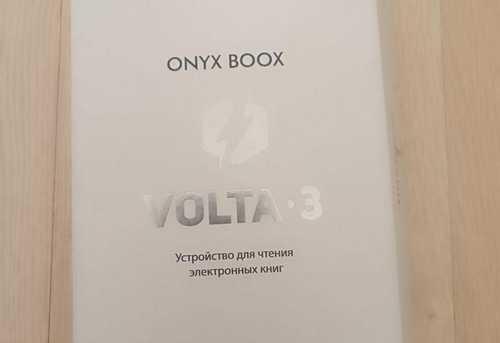Электронная книга onyx boox volta 3 новая