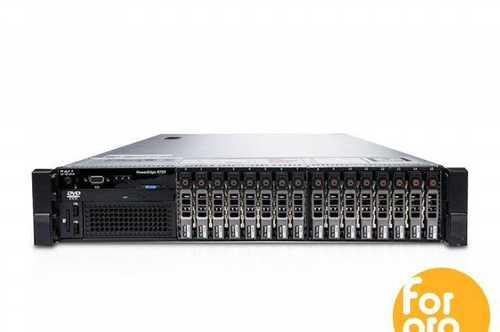 Сервер dell R720 16sff 2xE5-2697v2 112GB, H710