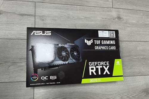 Видеокарта RTX 3070Ti asus TUF Gaming 8GB