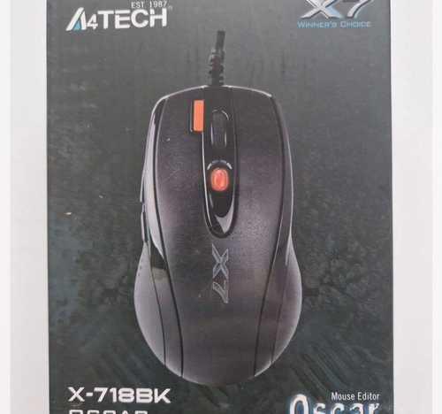 Игровая мышь a4tech x-718BK