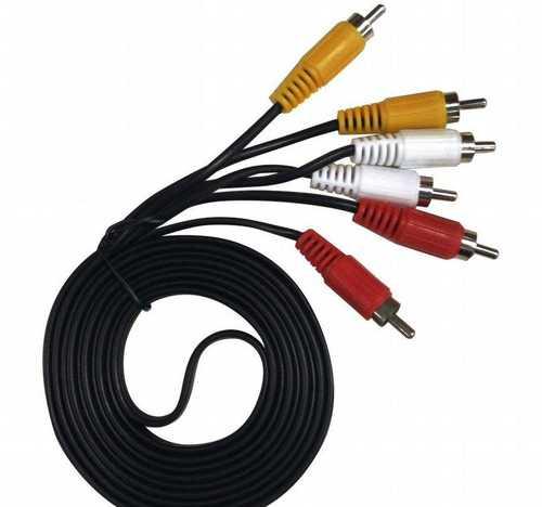 Кабель 3RCA x 3RCA -1.0 м. Exployd