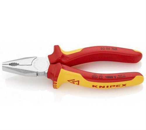 Плоскогубцы комбинированные knipex KN-0306160