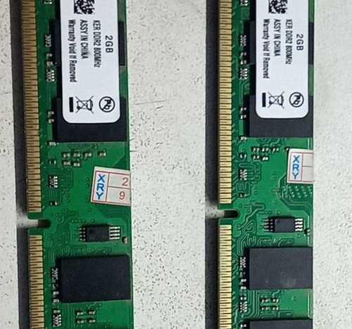 Оперативная память ddr2 2gb 800 мгц