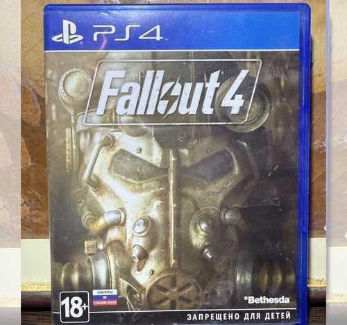 Fallout 4 ps4 диск