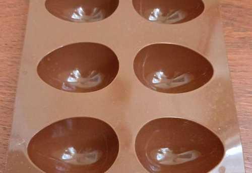 Силиконовая форма для шоколадных яиц