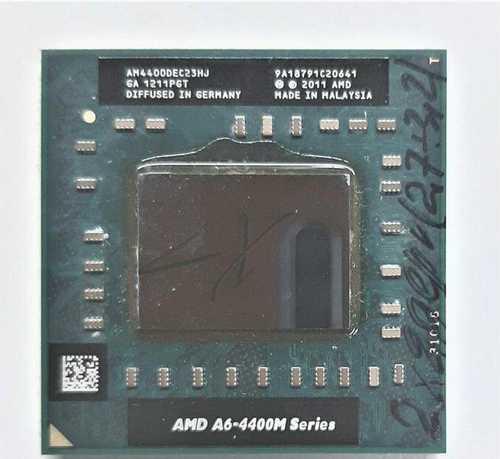 Процессор для ноутбука AMD A6-4400M 2,7 Ггц (2 ядр